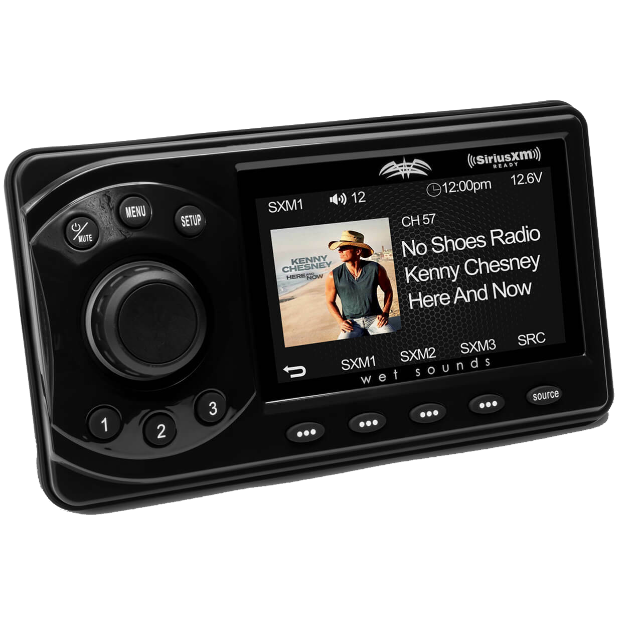 Estéreo Bluetooth Marino Wet Sounds WS-MC-1 4 Zonas